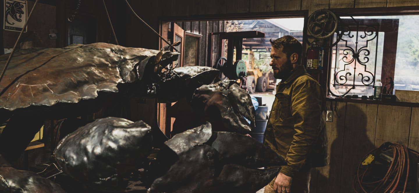 Forged from the Salish Sea: Artist Zack Leck – Filson
