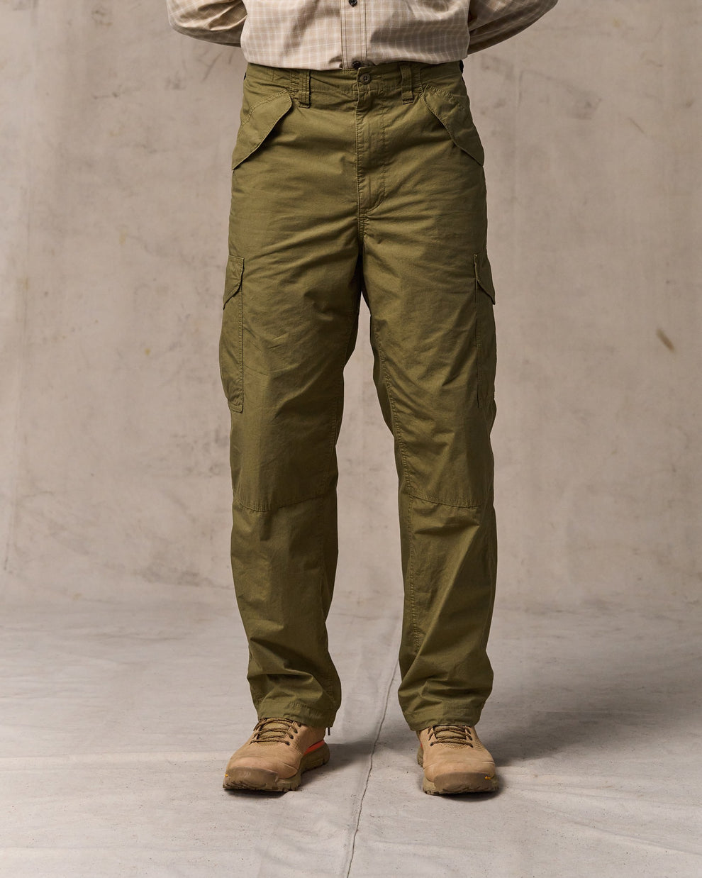 Tropical Poplin Cargo Pants - Military Olive | Filson