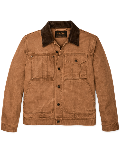 Rustic Canvas Short Cruiser Jacket - Whiskey | Filson