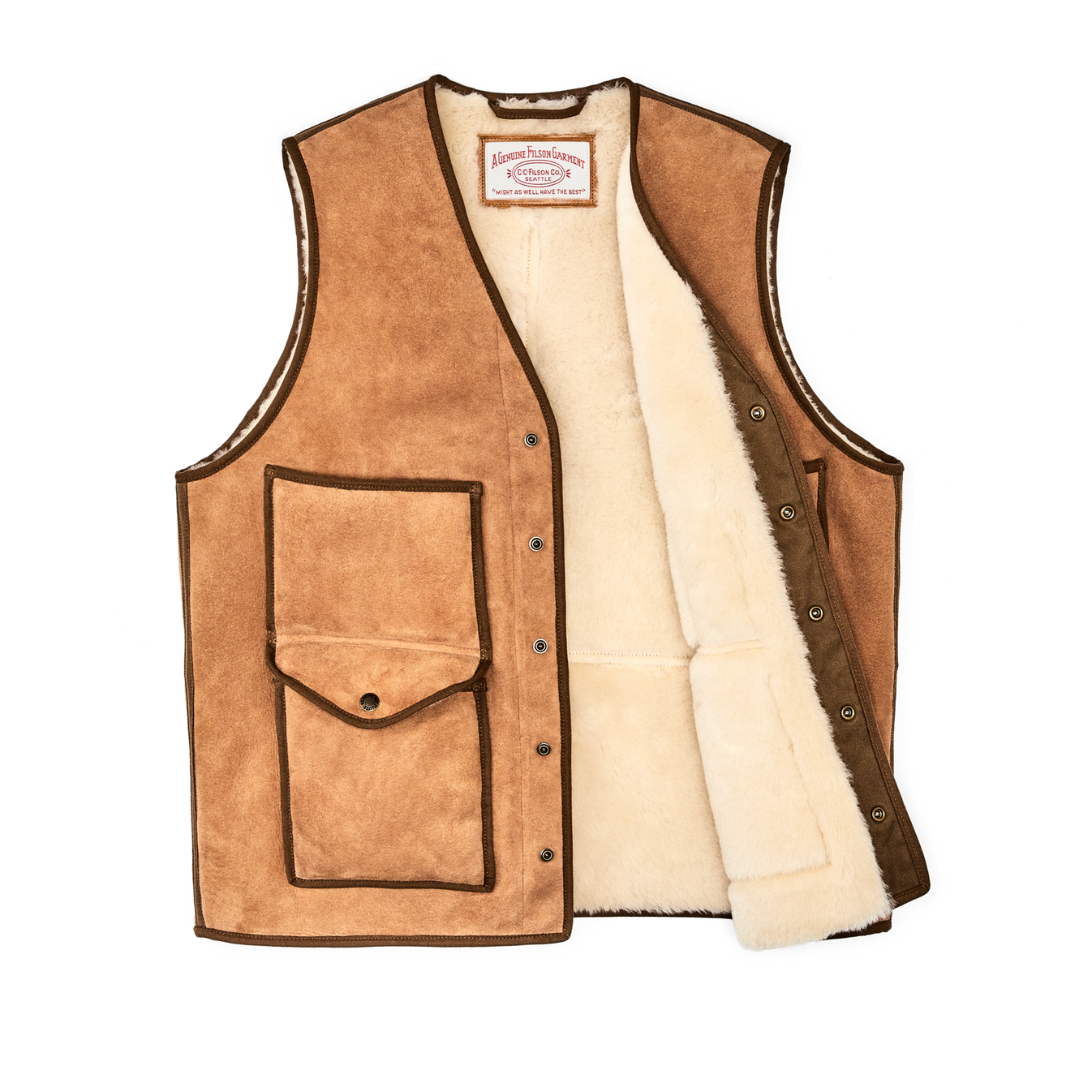 Shearling Cruiser Vest | Filson