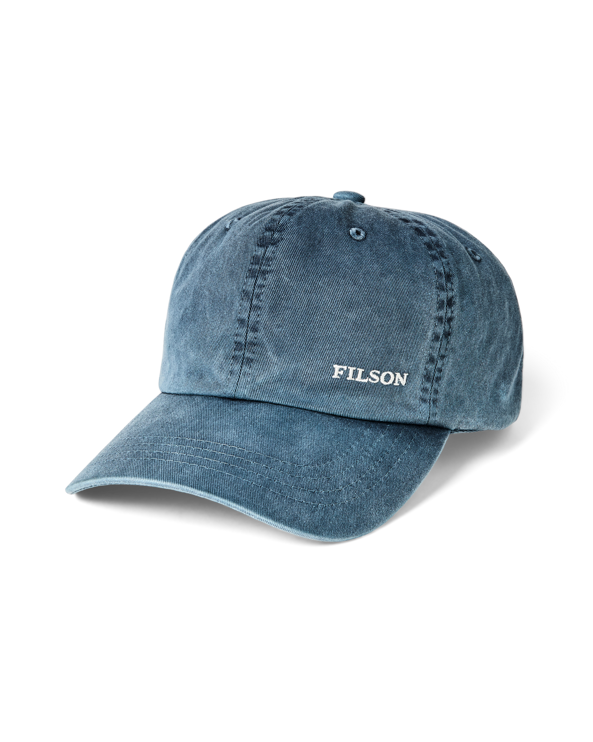 Washed Low-profile Logger Cap - Washed Blue | Filson