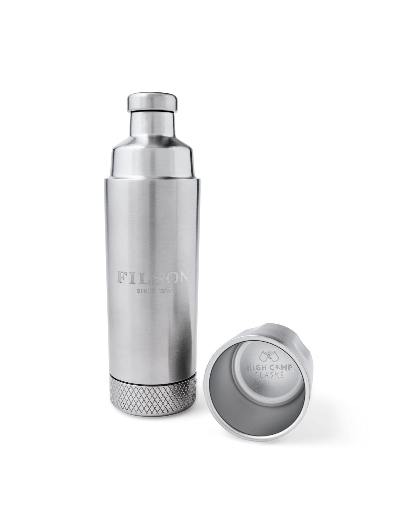 High Camp 9-oz. Torch Flask - Stainless Steel | Filson