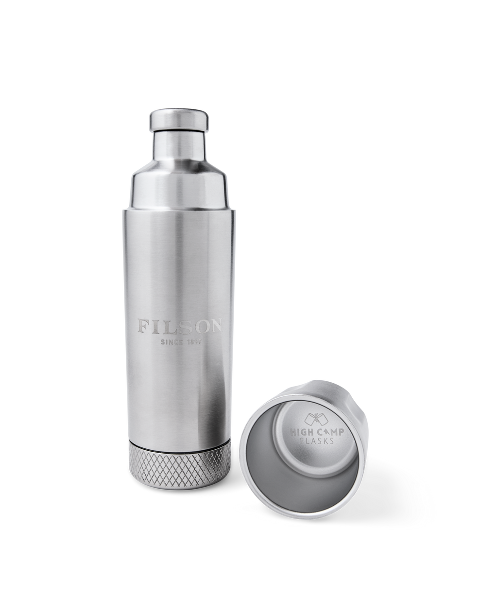 High Camp 9-oz. Torch Flask - Stainless Steel | Filson