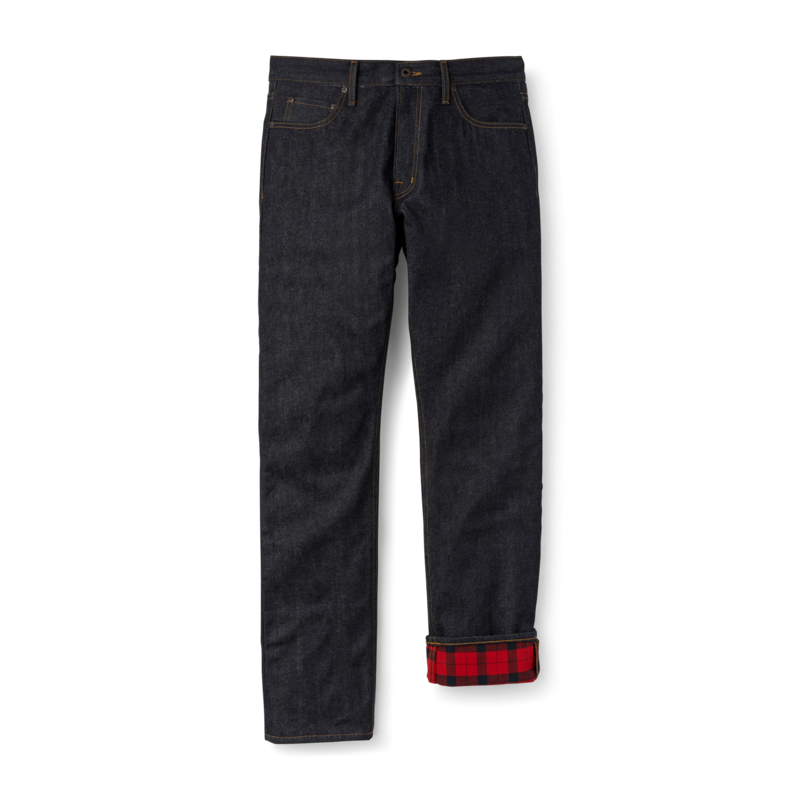 Men's Rail-Splitter Lined Denim Jeans | Filson