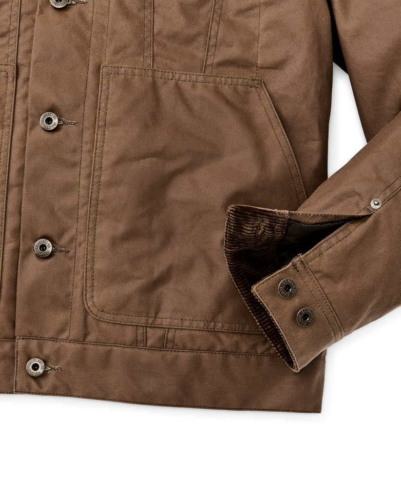 Insulated Short Cruiser Jacket - Dark Brown | Filson