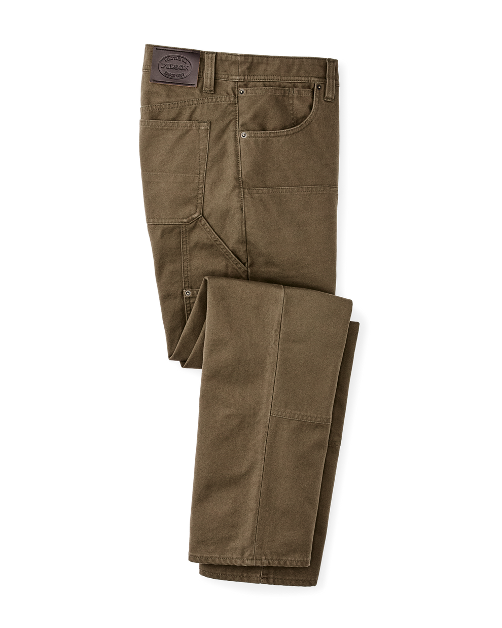 Dry Tin Double Front Pants - Marsh Olive | Filson