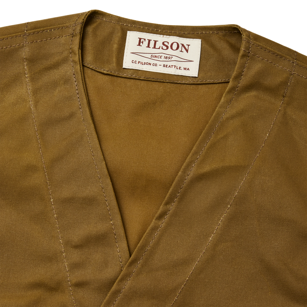 Men's Waxed Canvas Vest | Filson