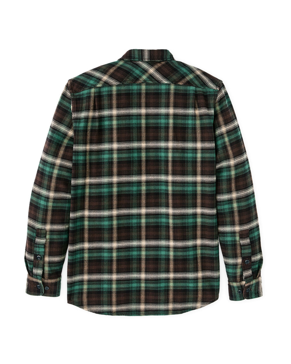 Vintage Flannel Work Shirt - Brown / Cream / Multi Plaid | Filson