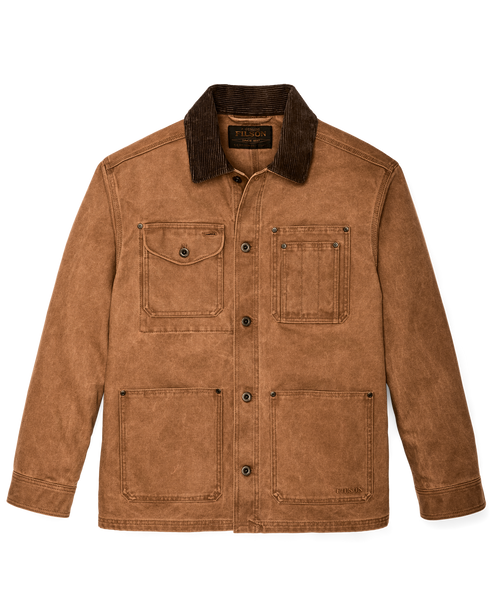 Rustic Canvas Barn Coat - Whiskey | Filson