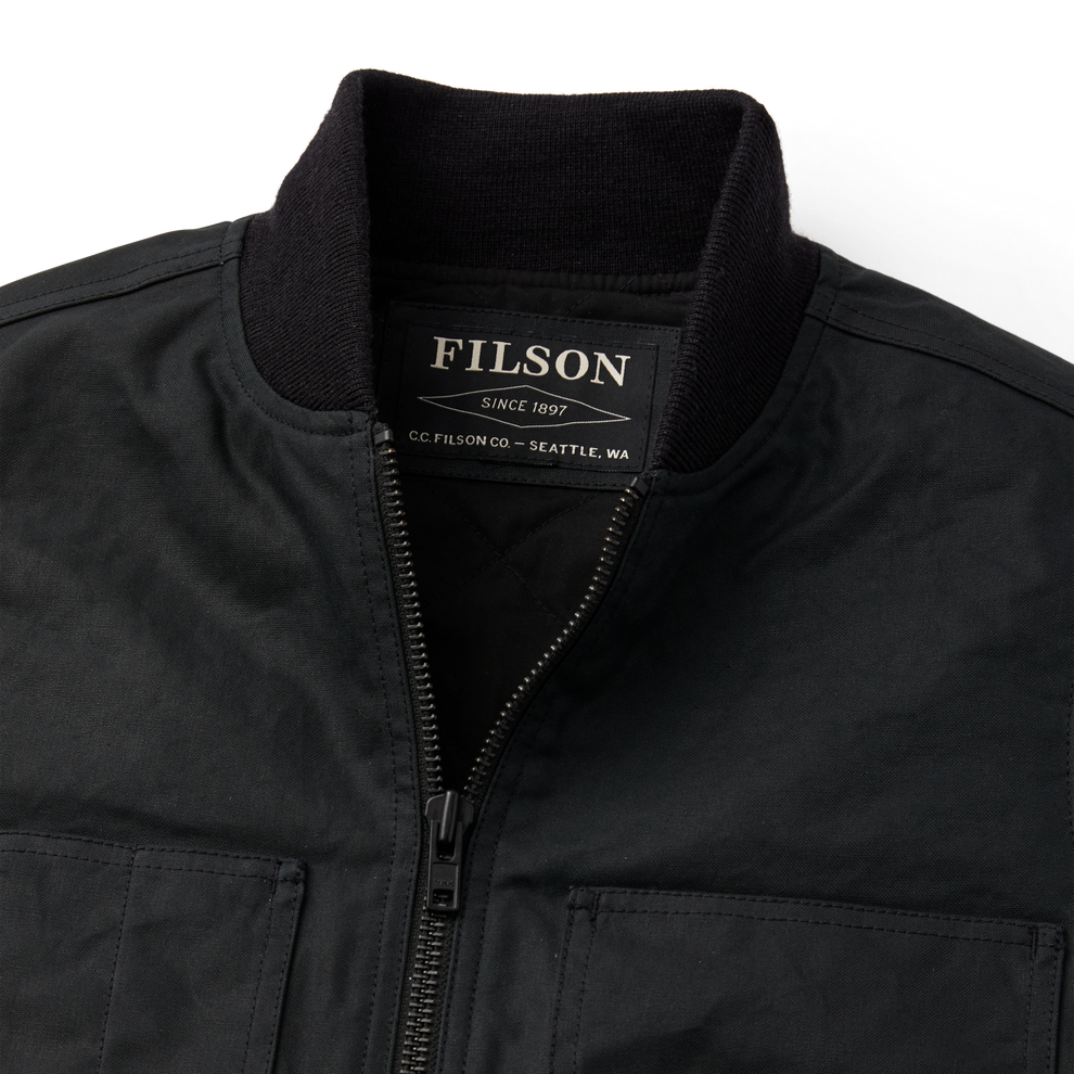 Waxed Canvas Insulated Work Vest | Filson
