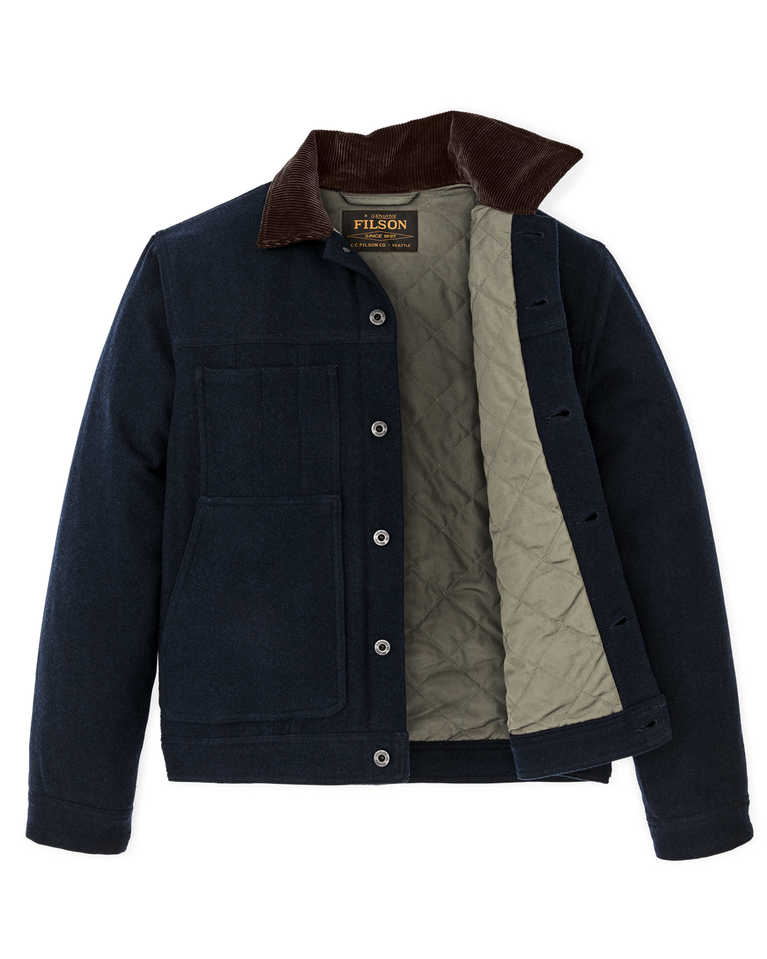 Spokane Insulated Short Cruiser - Navy | Filson